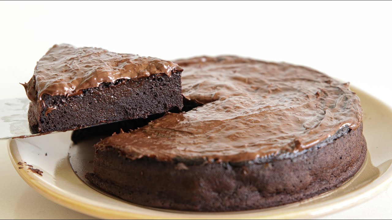 Healthy Chocolate Cake - No Sugar, No Flour, No Butter