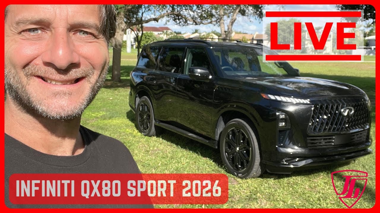 En vivo: Infiniti QX80 Sport 2026 y un café ☕ | Jaime Gabaldoni