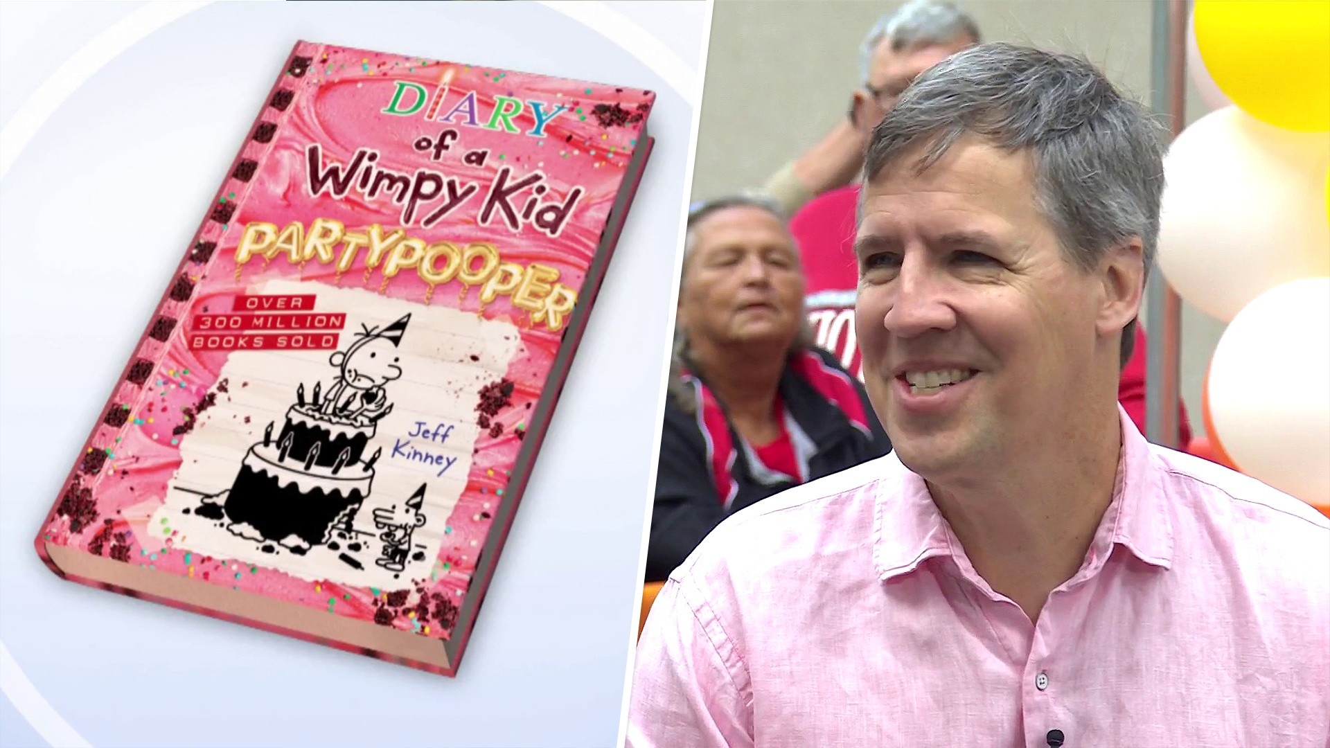 Jeff Kinney Talks ‘Diary of a Wimpy Kid: Partypooper’