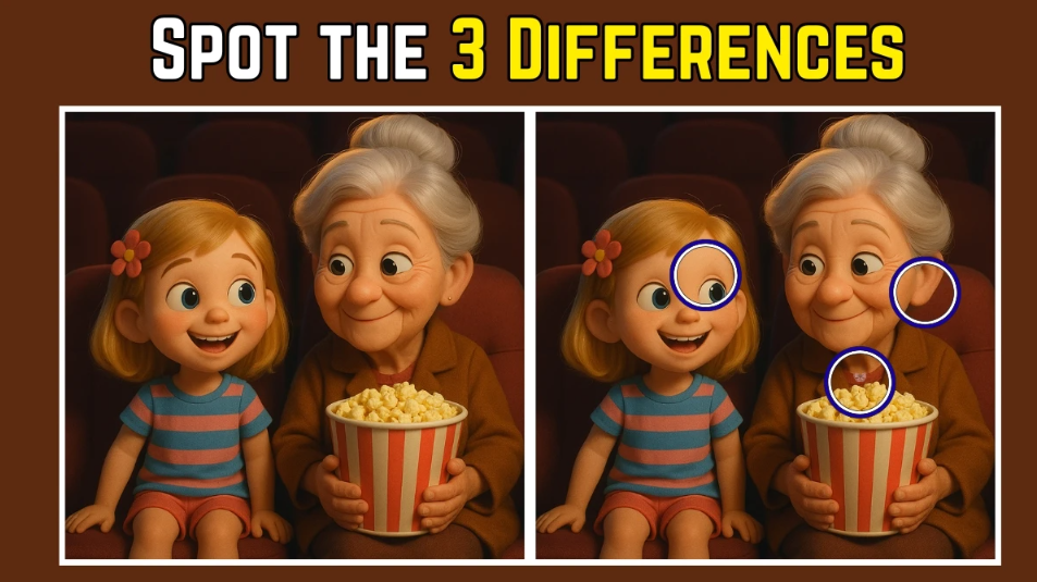 Spot the difference: Only an intelligent person with high IQ can spot 3 ...
