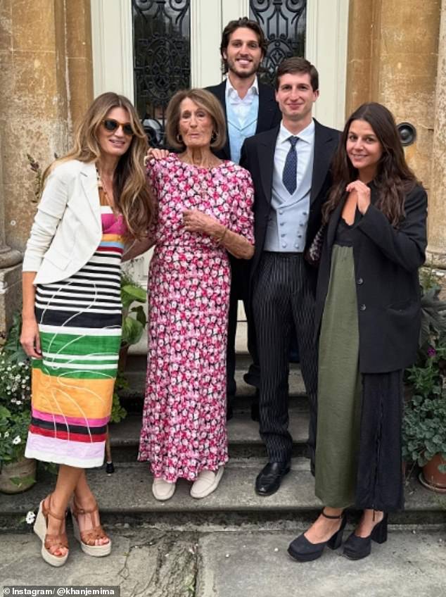 Jemima Goldsmith pays tribute to her 'funny and sharp' mother Lady ...