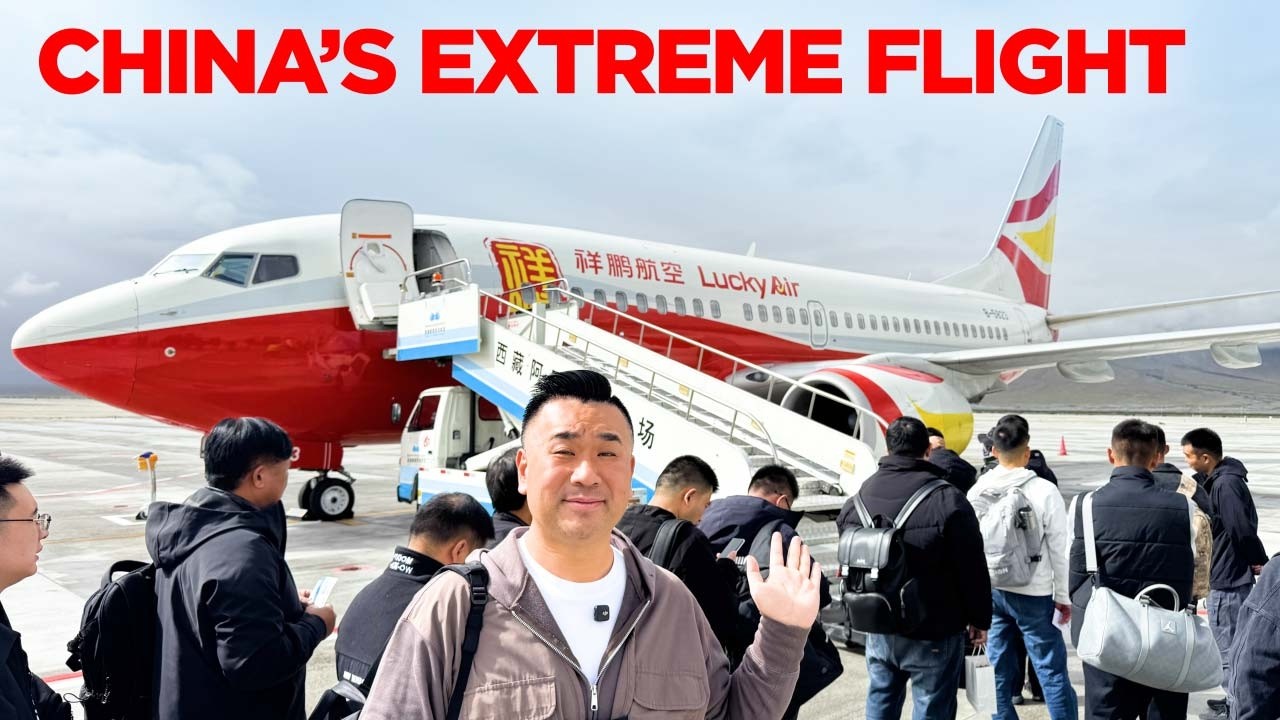 A breathtaking flight from Tibet to Xinjiang