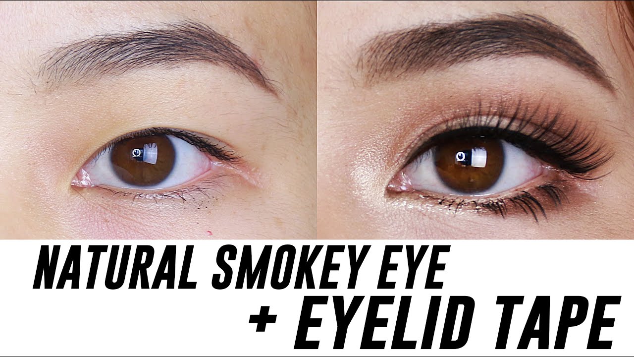 I created a smokey eye for monolids!