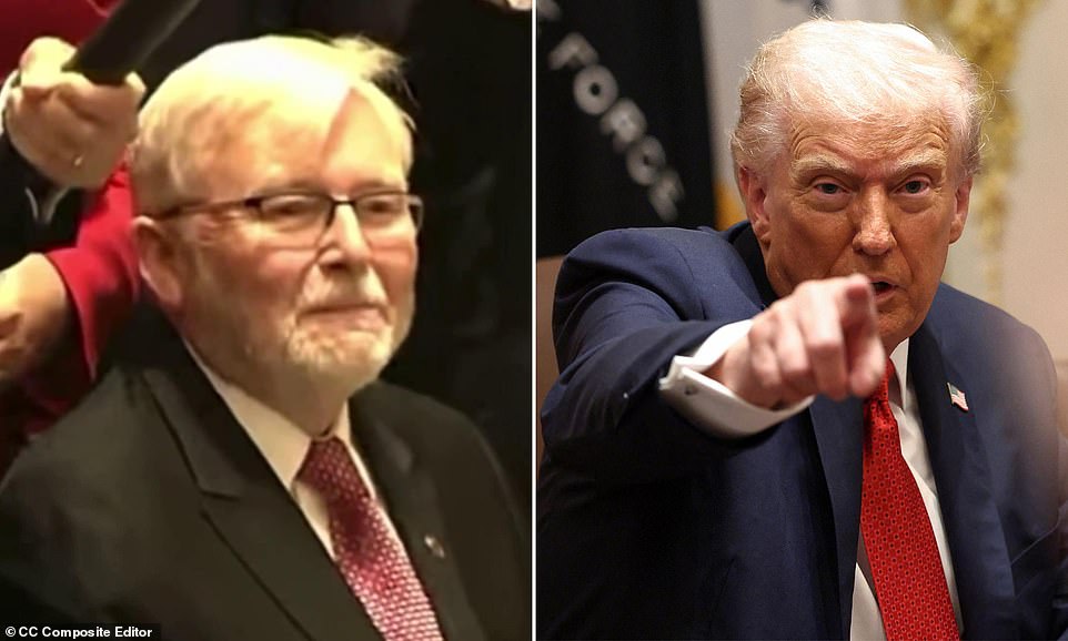 Aussies react after Trump slaps down Kevin Rudd