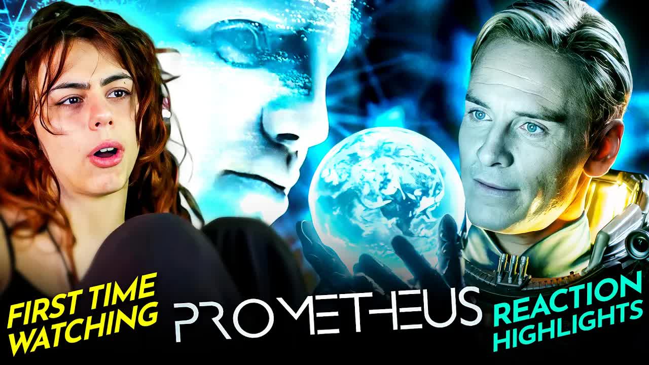 Leia feeling fiery watching PROMETHEUS (2012) Movie Reaction FIRS TIME ...