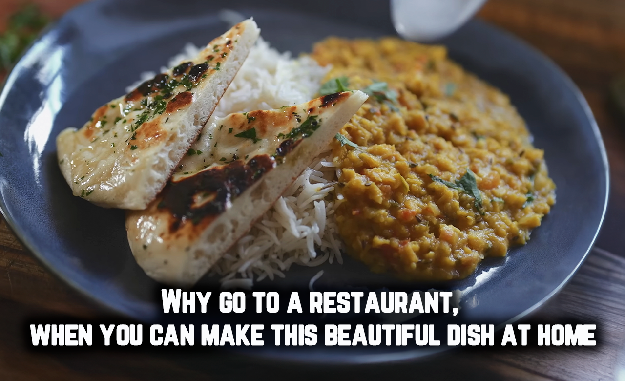 Quick and easy Indian Dahl Red Lentil recipe, healthy, creamy comfort ...