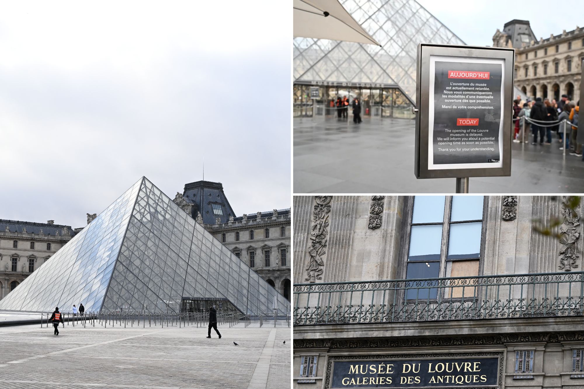 Louvre Museum remains closed day after brazen jewel heist