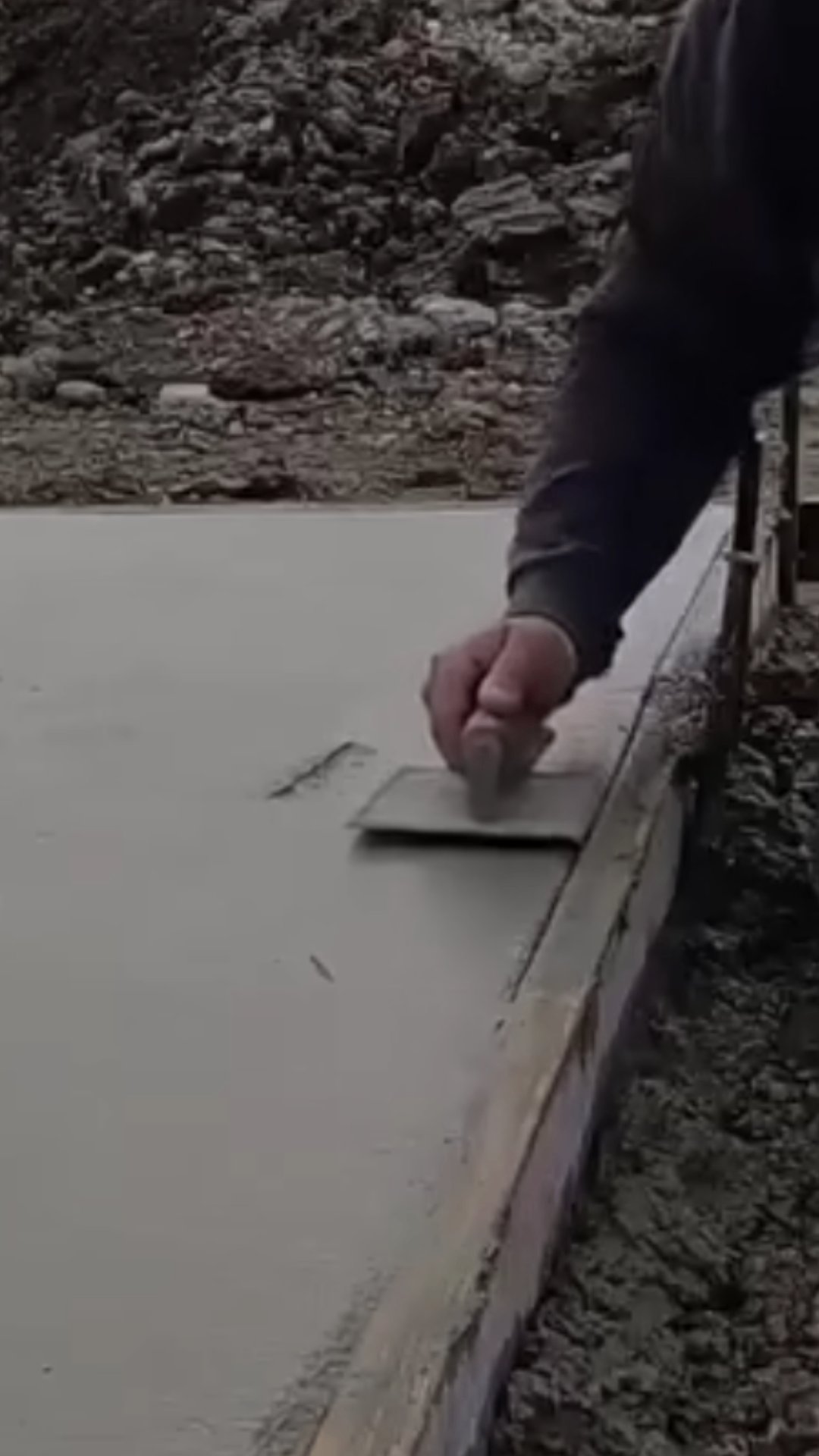 How to use a concrete edger!