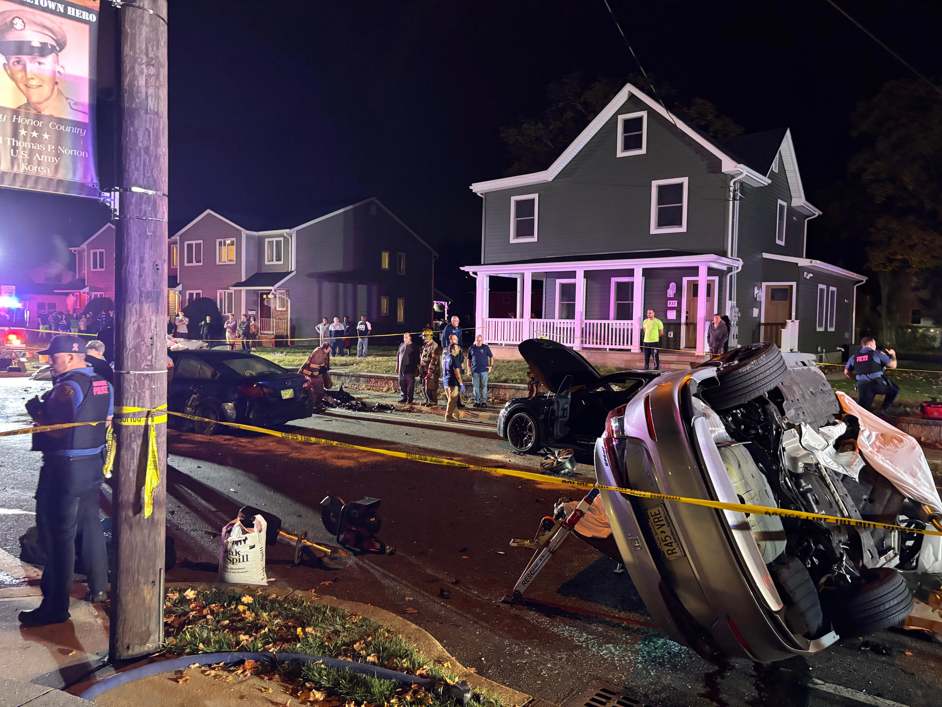 Two dead, one injured in four-car Wanaque crash on Ringwood Avenue; dog ...