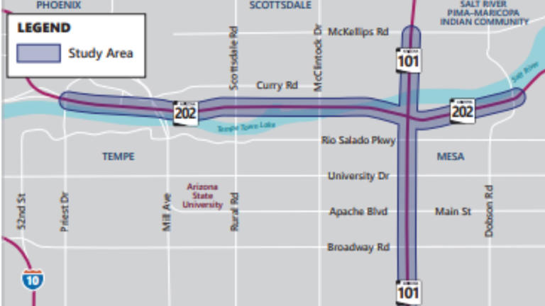 Traffic study seeks public input on Loop 101, 202 congestion solutions