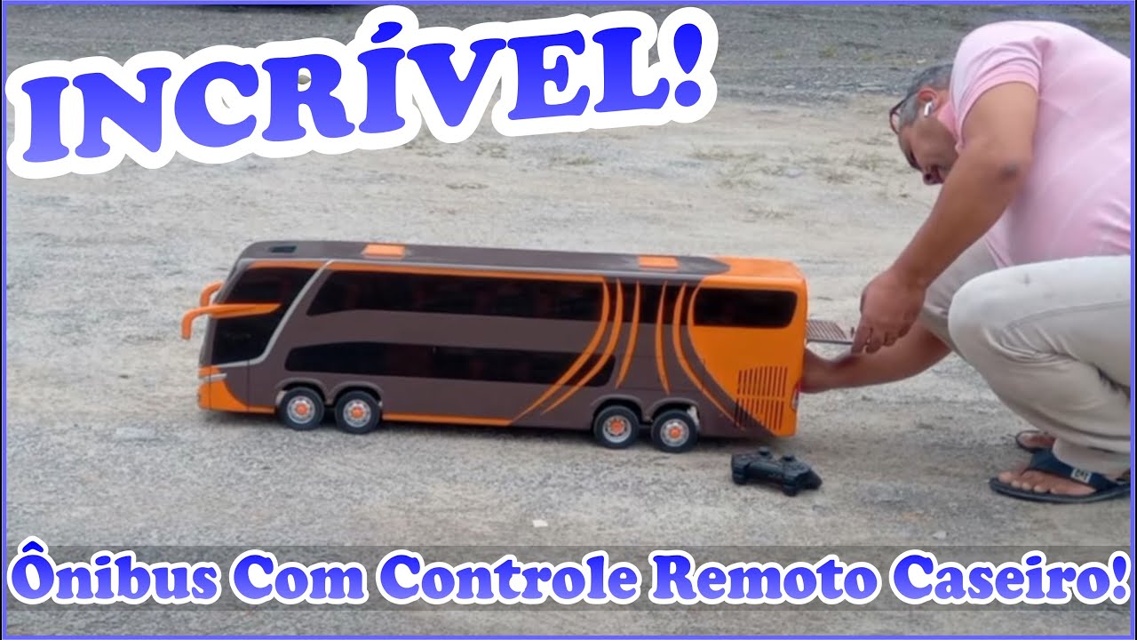 Projeto Arduino: Ônibus de Controle Remoto Fácil e Funcional