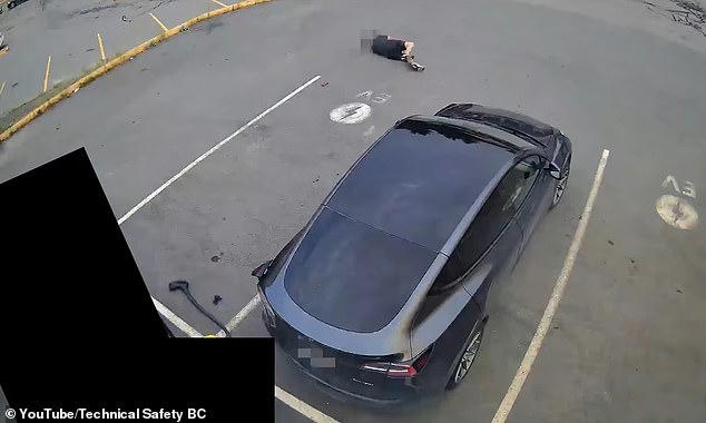 Tesla owner hurled through the air after his knock-off charger EXPLODED ...