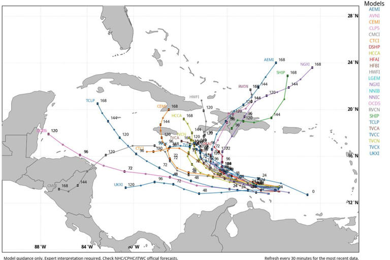 Tropical system could become Melissa. Here's where it's headed