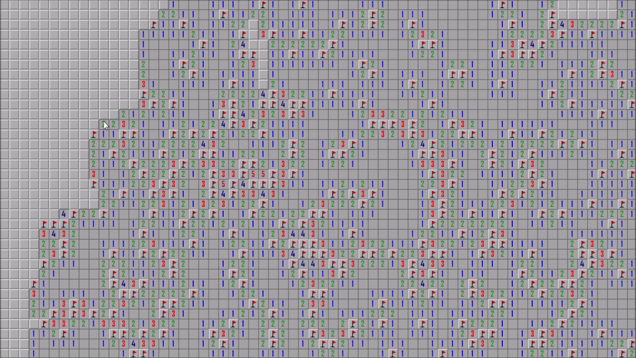 I created a perfect minesweeper AI
