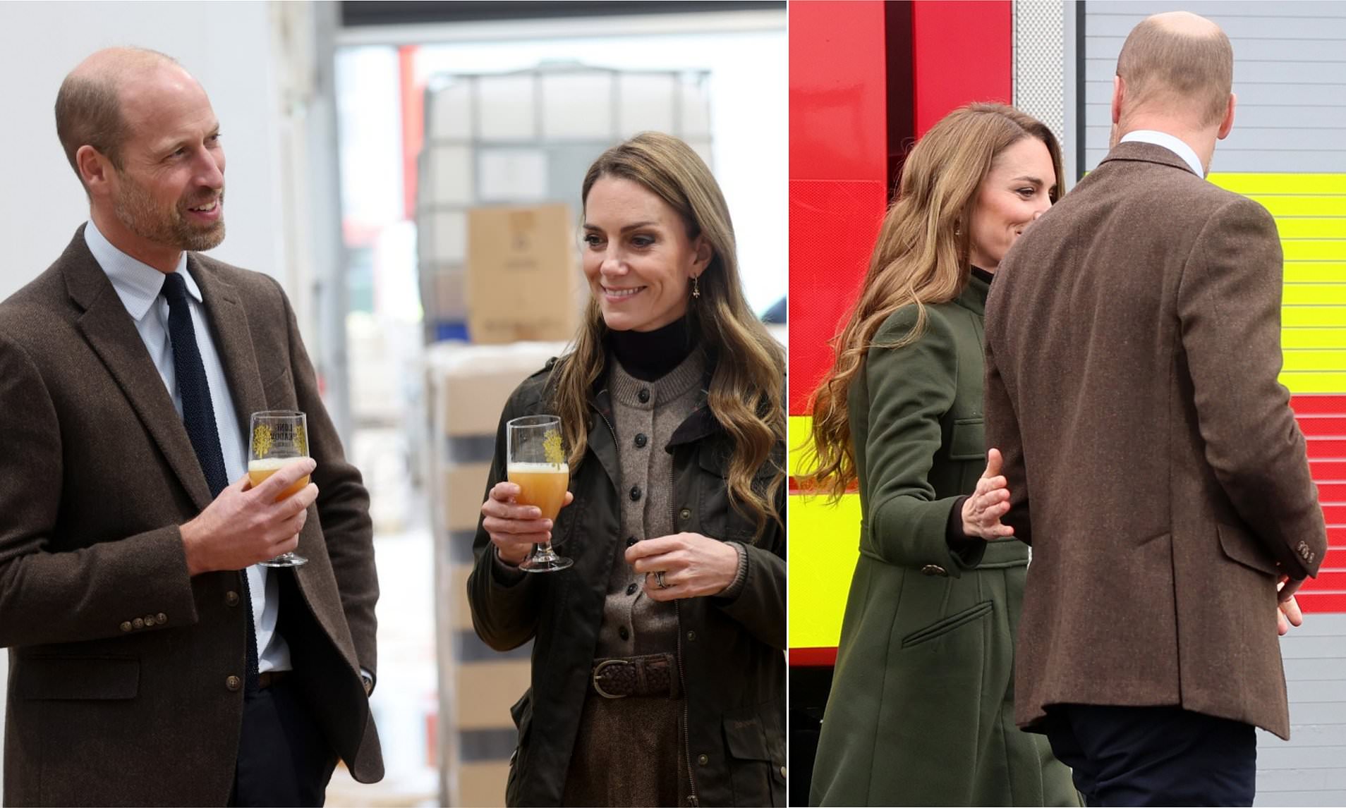 Kate and Prince William kick off surprise visit to Northern Ireland at ...