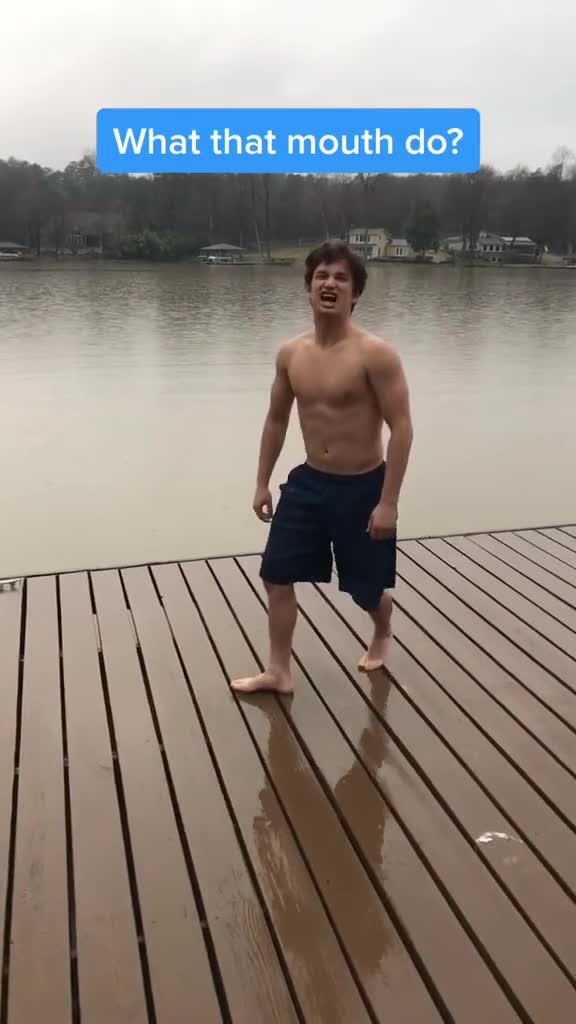 Can I Catch This Snack With My Mouth? Watch the Lake Challenge!