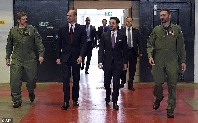 Kate Middleton joins Prince William in welcoming Jordan's Crown Prince ...