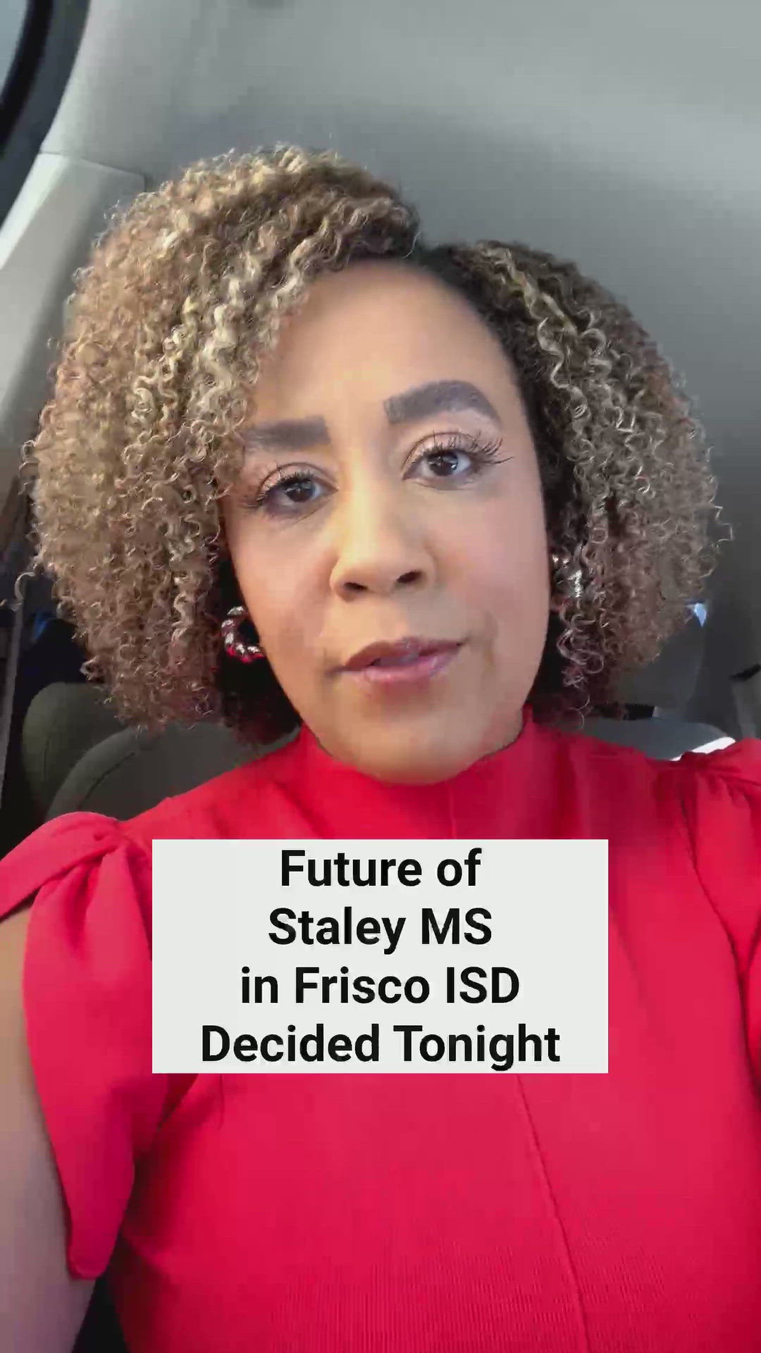 Future of Staley MS in Frisco ISD Decided Tonight