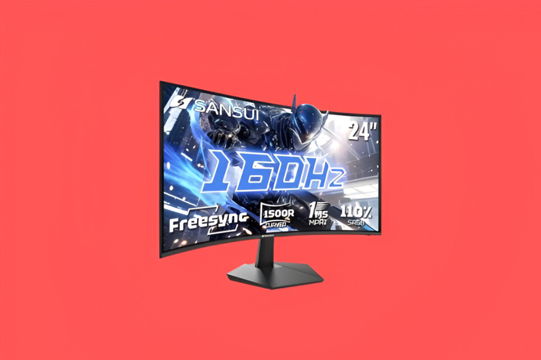 This SANSUI 24-Inch 160Hz Curved Gaming Monitor Is 25% Off – Fast ...