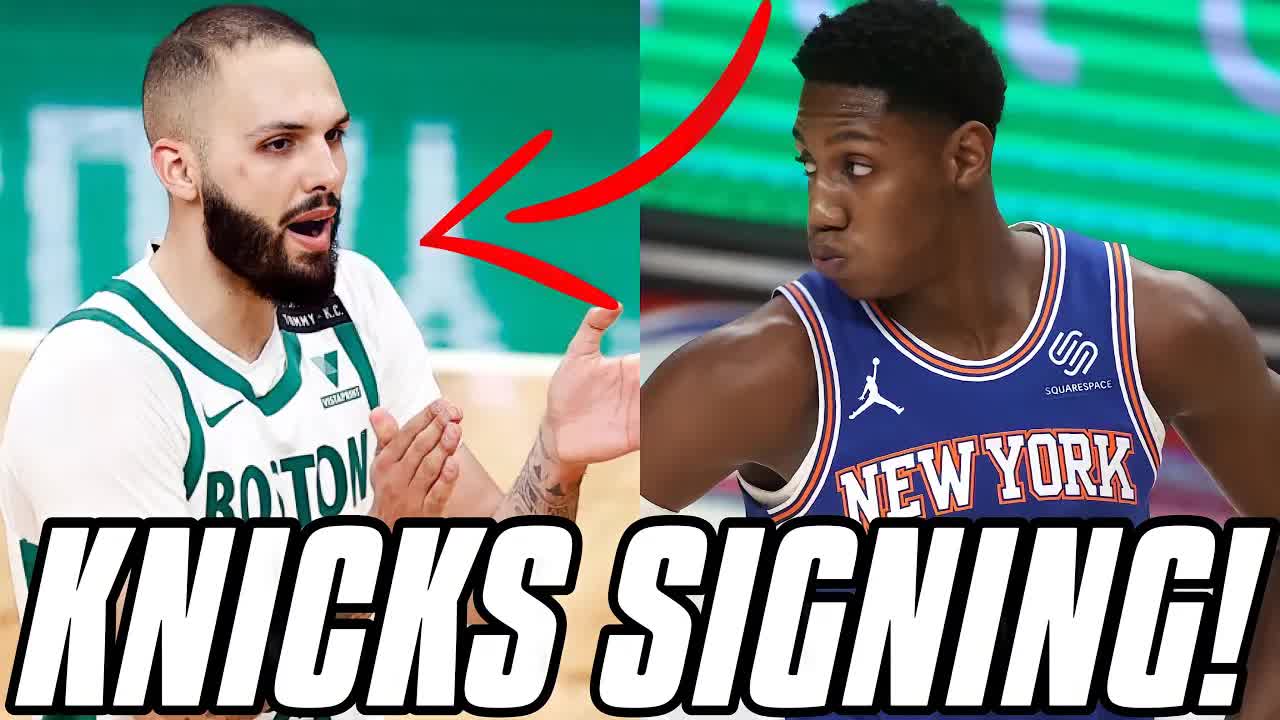 Evan Fournier signs with Knicks! NBA free agency 2021