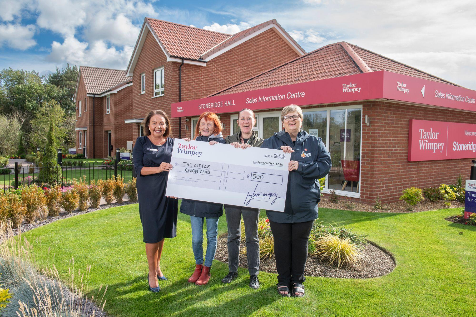 Taylor Wimpey supports Washington community group
