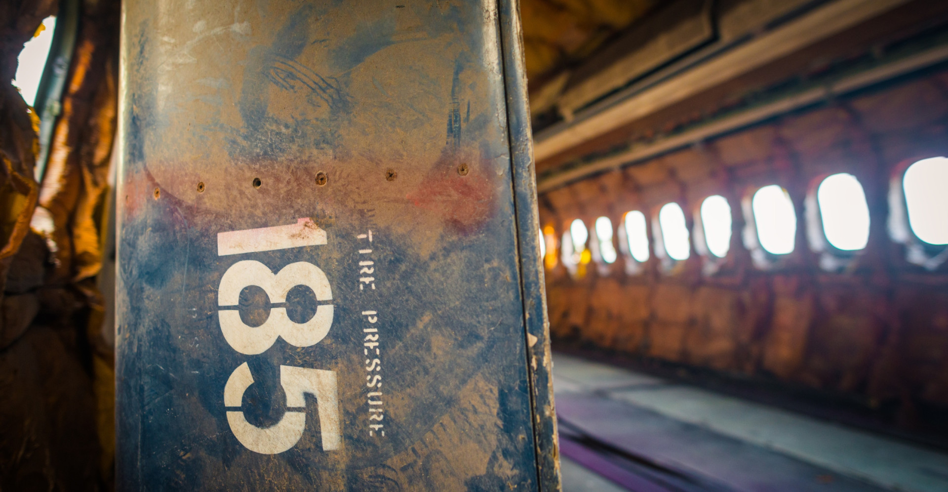 Abandoned aircraft scattered around the world