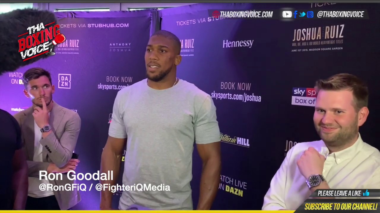 Anthony Joshua reveals all on his Miami training camp for Ruiz, his ...