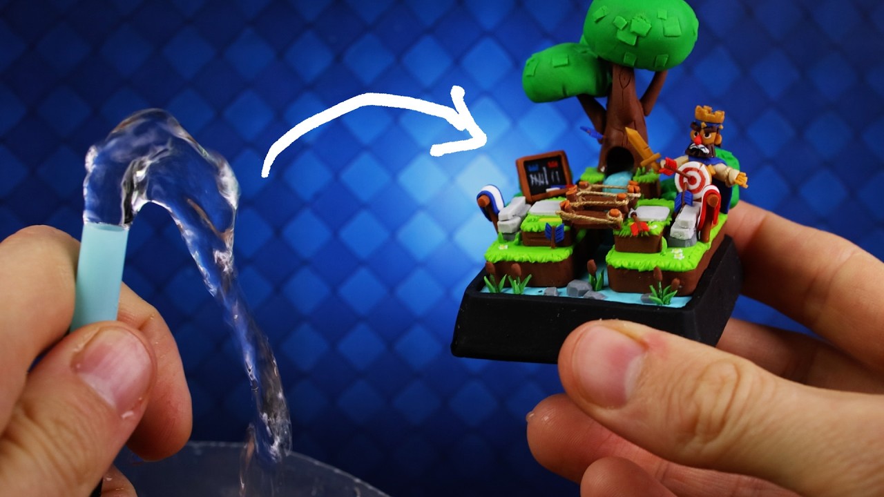 I built a real working Clash Royale arena! 🎮