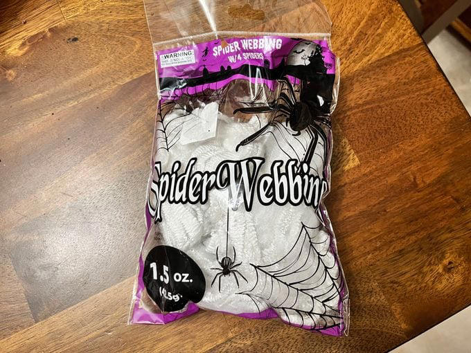 Do Fake Spiderwebs and Halloween Decorations Hurt Birds?