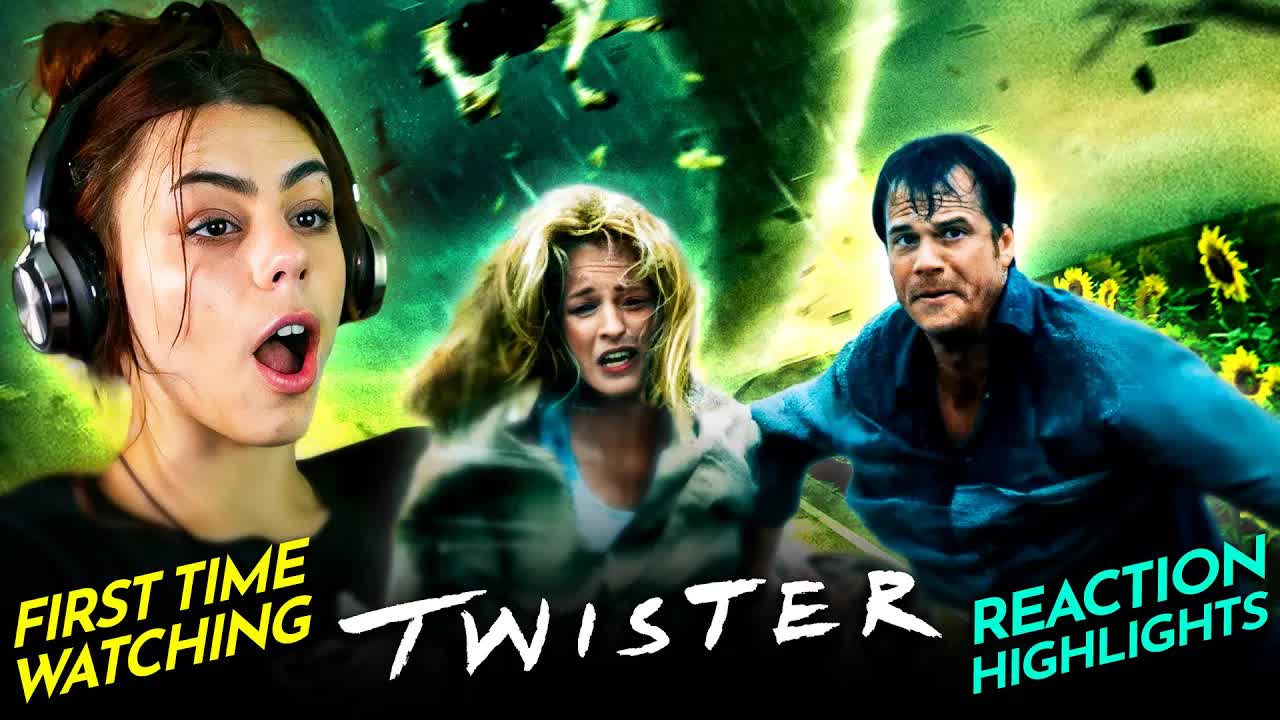 Leia spinning out for Twister (1996) movie reaction first time watching