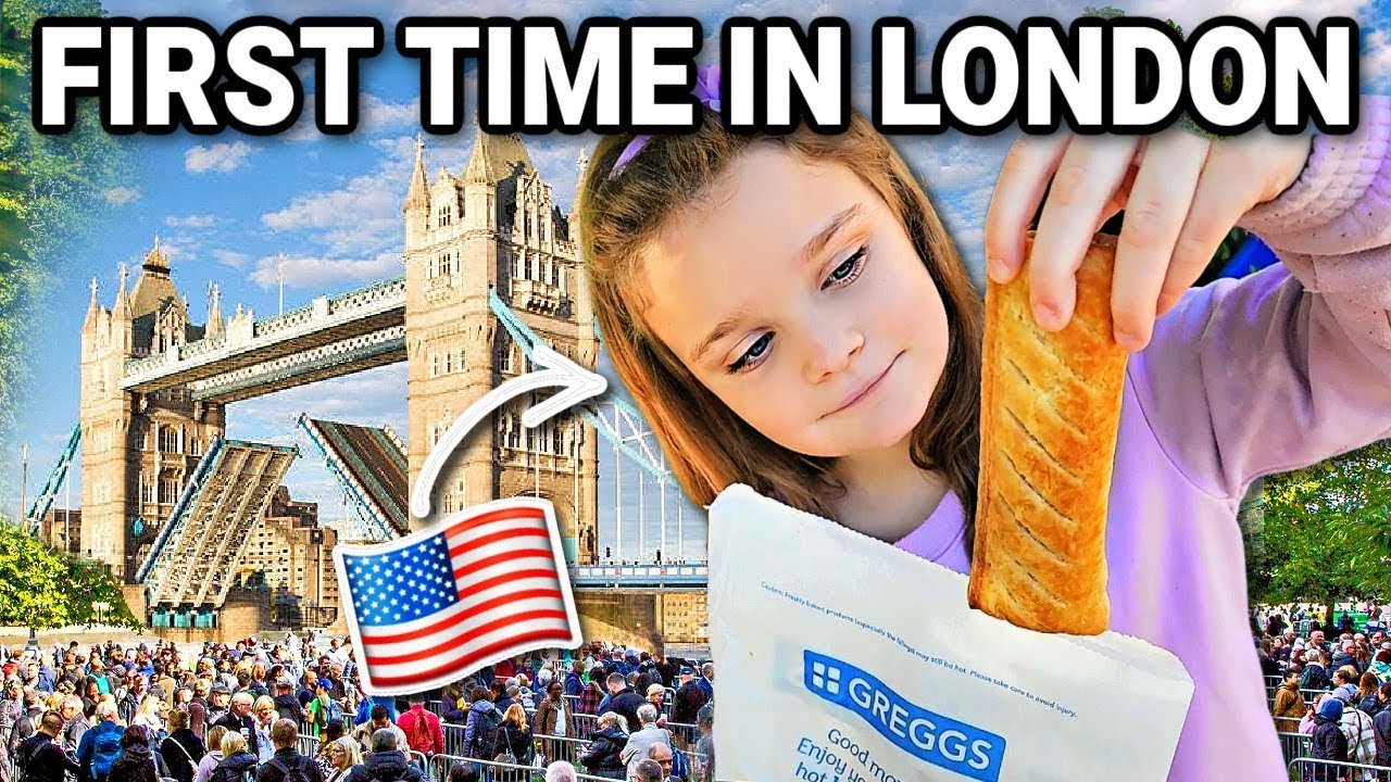 Americans first time in London (lunches at Greggs & trying meal deals ...