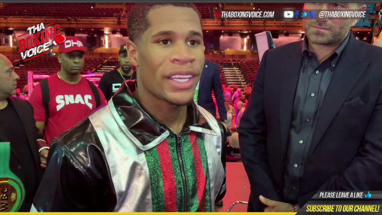 Devin Haney: Immediate reaction on stopping Antonio Moran! Talks ...