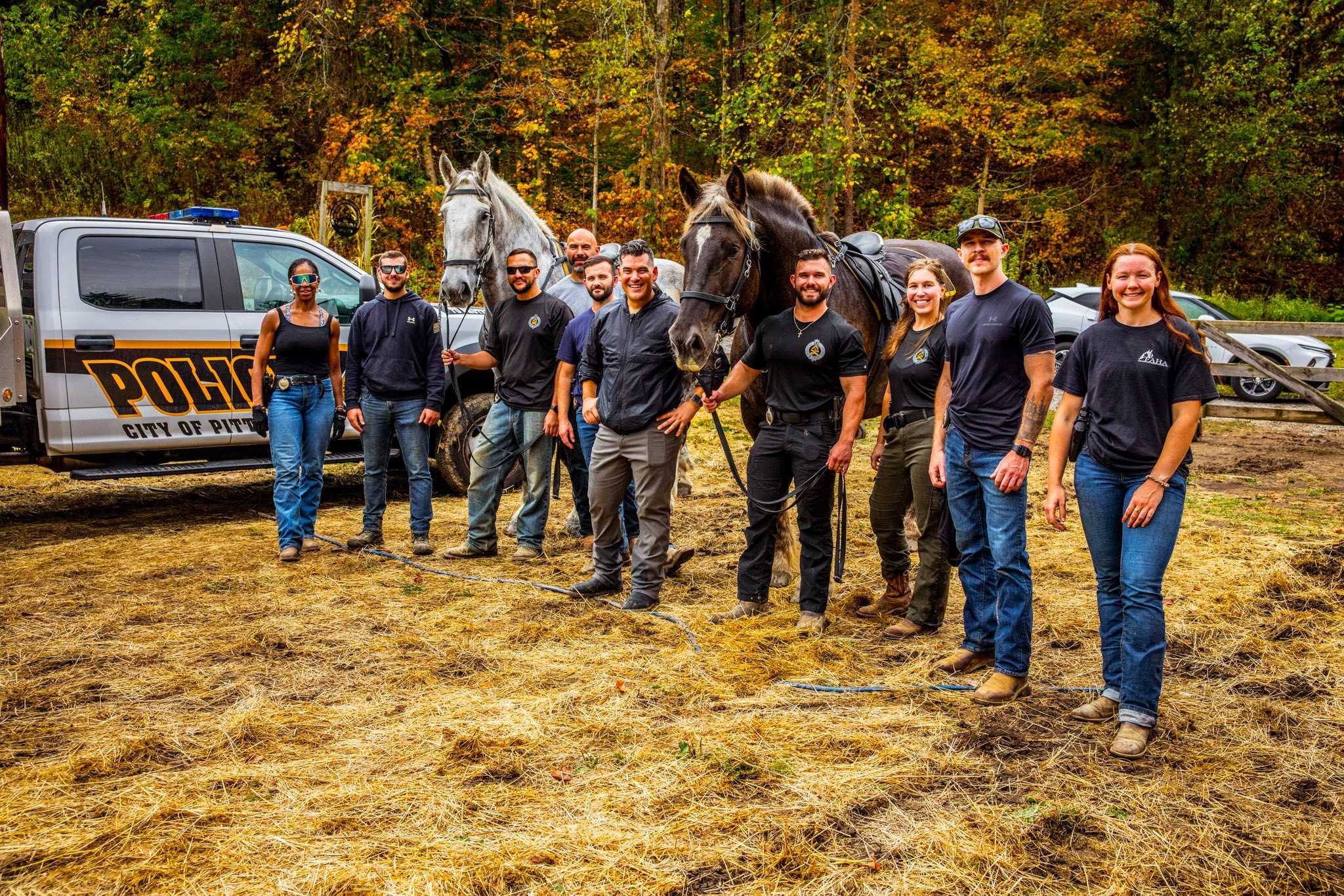 Pittsburgh Police add eight officers to its Mounted Patrol team