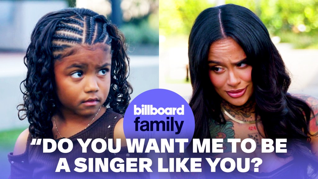 Kehlani Gets Interviewed by Her Daughter Adeya | Billboard Family