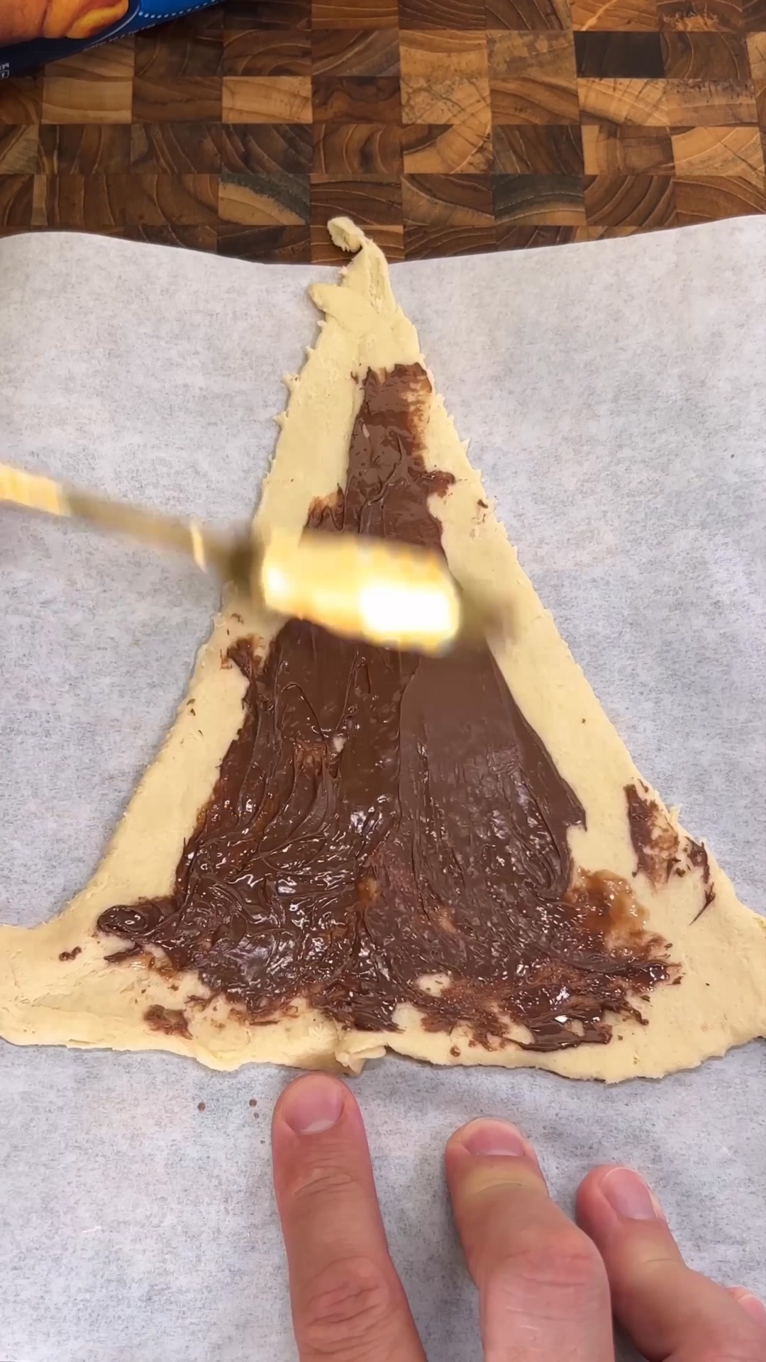 Nutella banana croissant