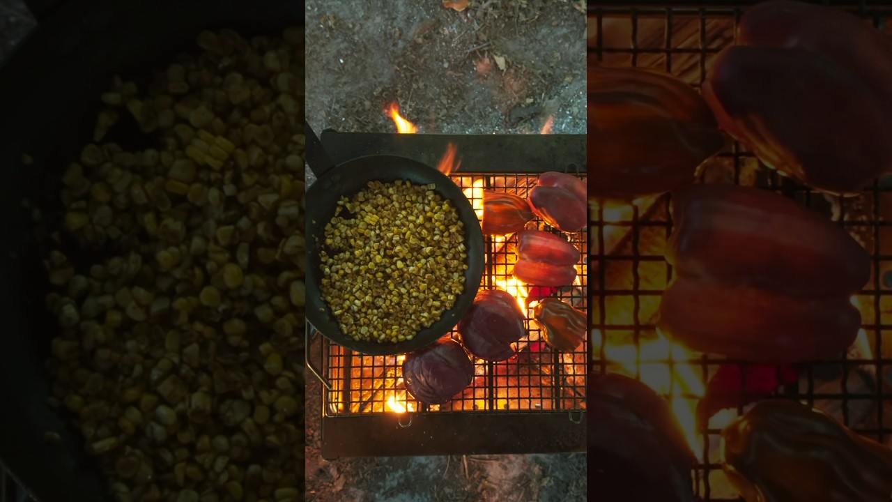 Fire roasted vegetables are the best way to cook them IMO