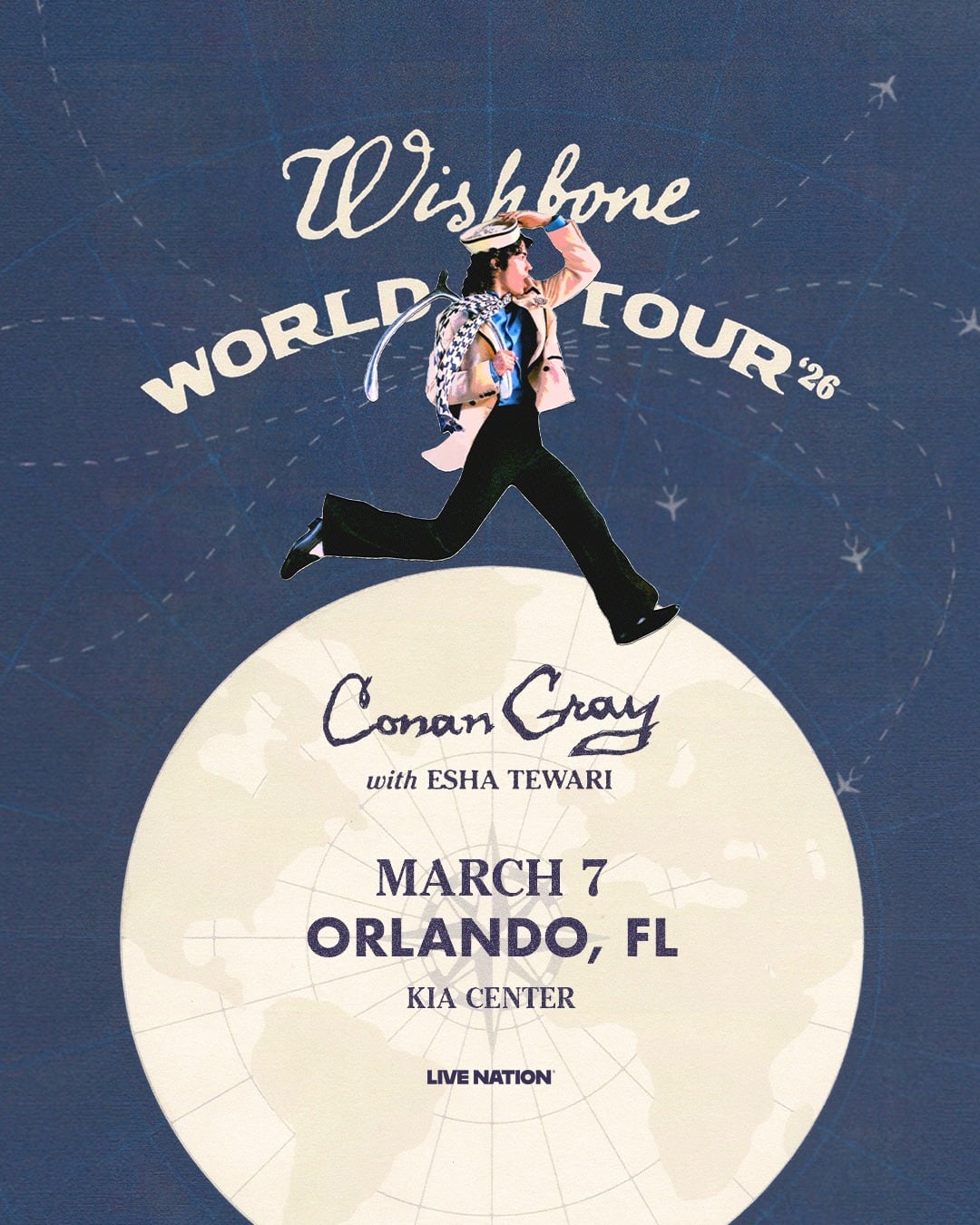 Conan Gray to bring 2026 Wishbone Tour to Orlando’s Kia Center