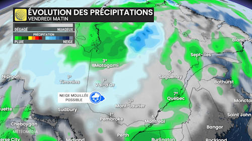 Première neige : le glas sonnera (enfin) pour ces secteurs du Québec