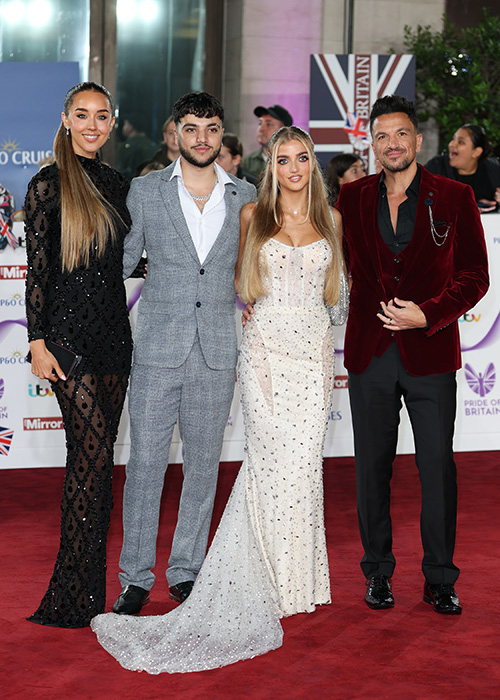 The Andres keep 'family tradition' alive at the Pride Of Britain Awards