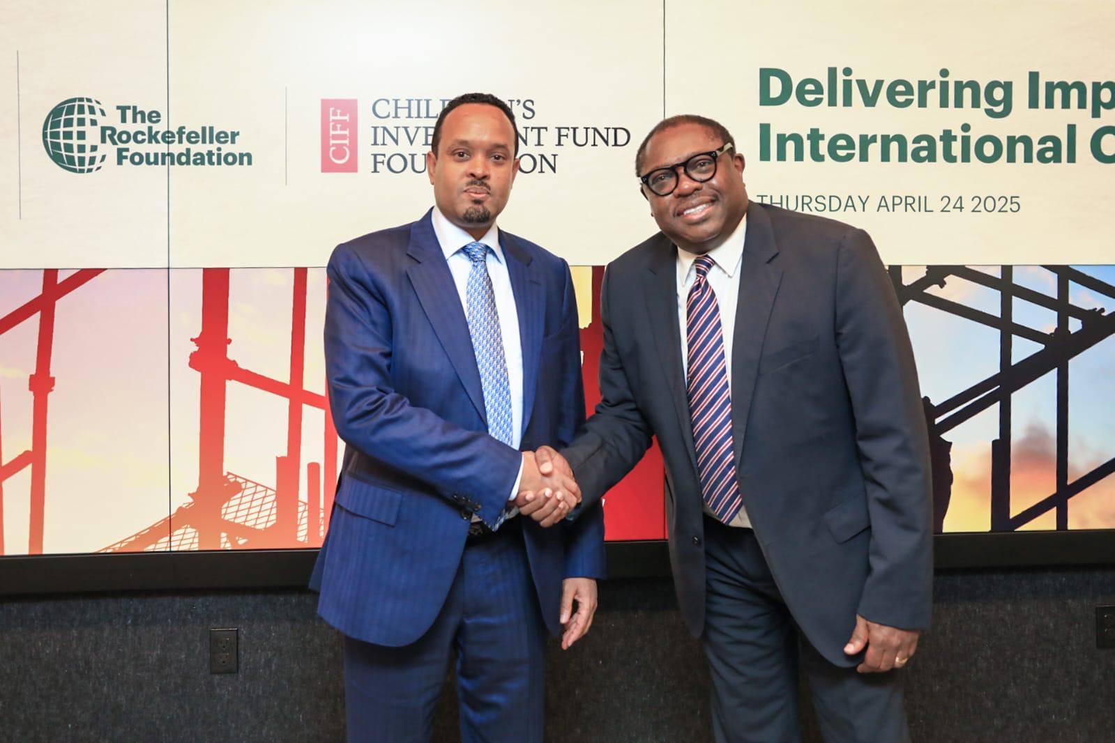 Ethiopia’s Finance Minister Meets with The Rockefeller Foundation’s ...