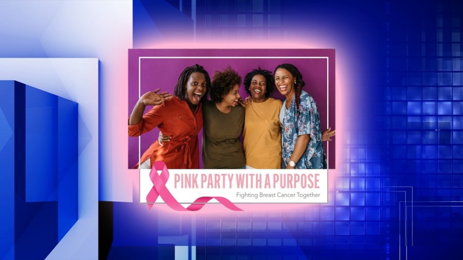 Support breast cancer awareness at Pink Party with a Purpose