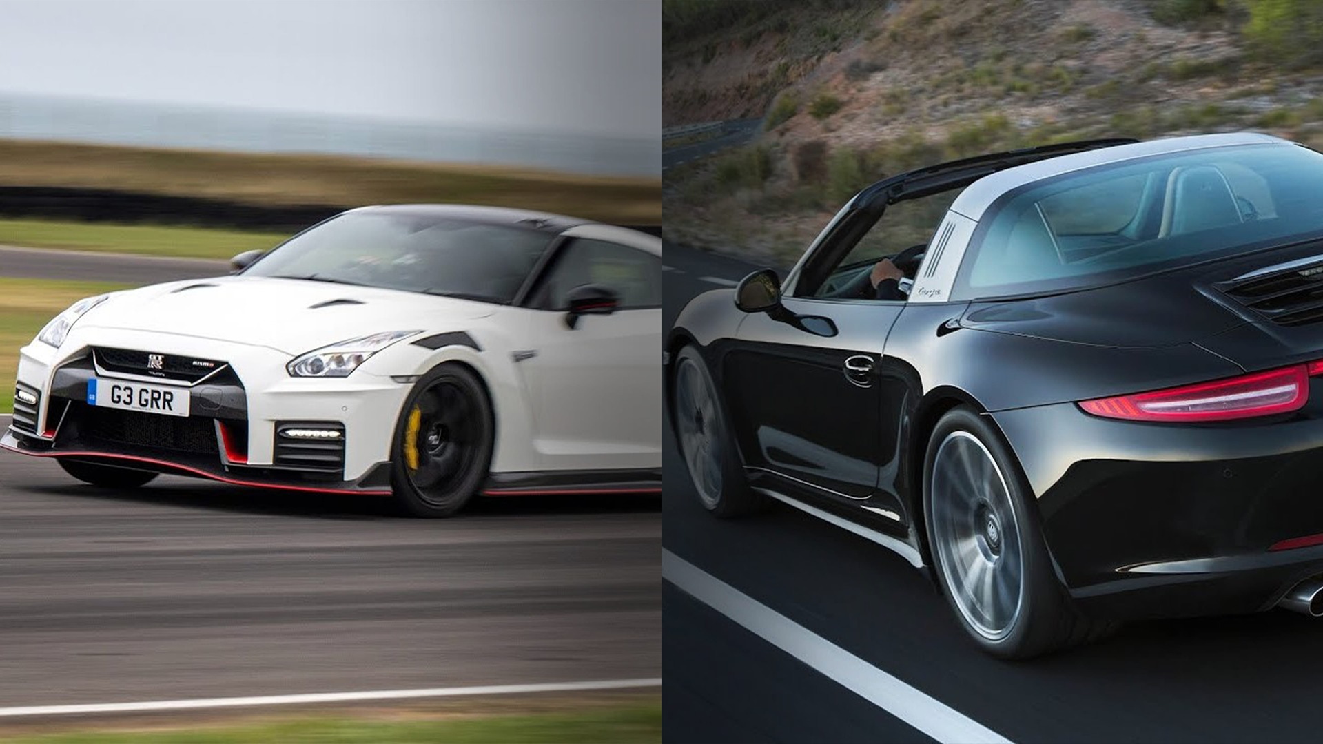 Nissan GT-R Nismo vs Porsche 911 Targa 4S