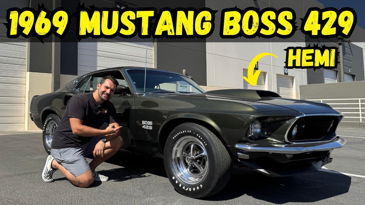 The Rarest Muscle Car Ford Ever Built – Mustang Boss 429 (The Hemi Slayer!)