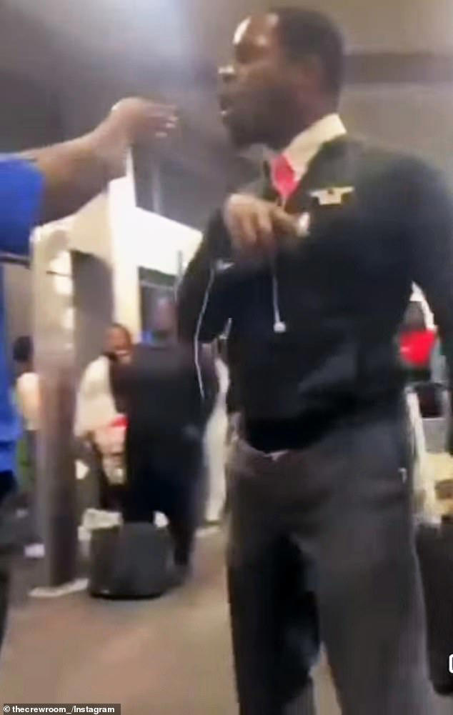 Delta flight attendant clashes with Southwest gate agent in wild ...