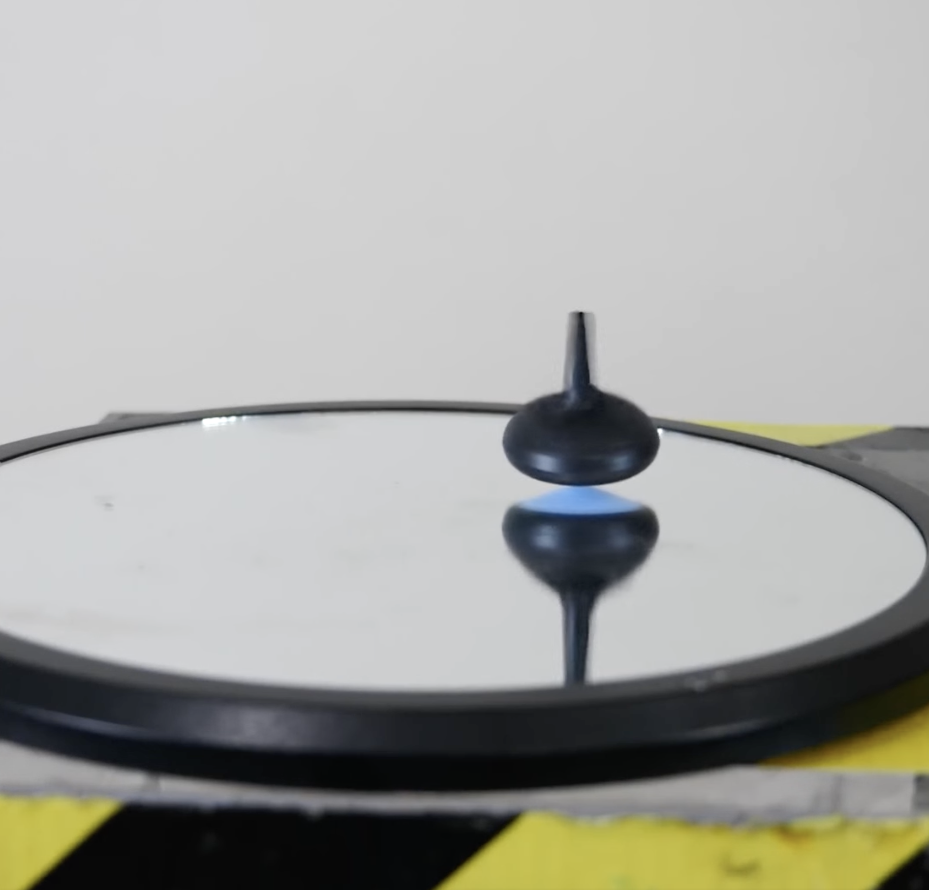 The top that seems to break the laws of physics