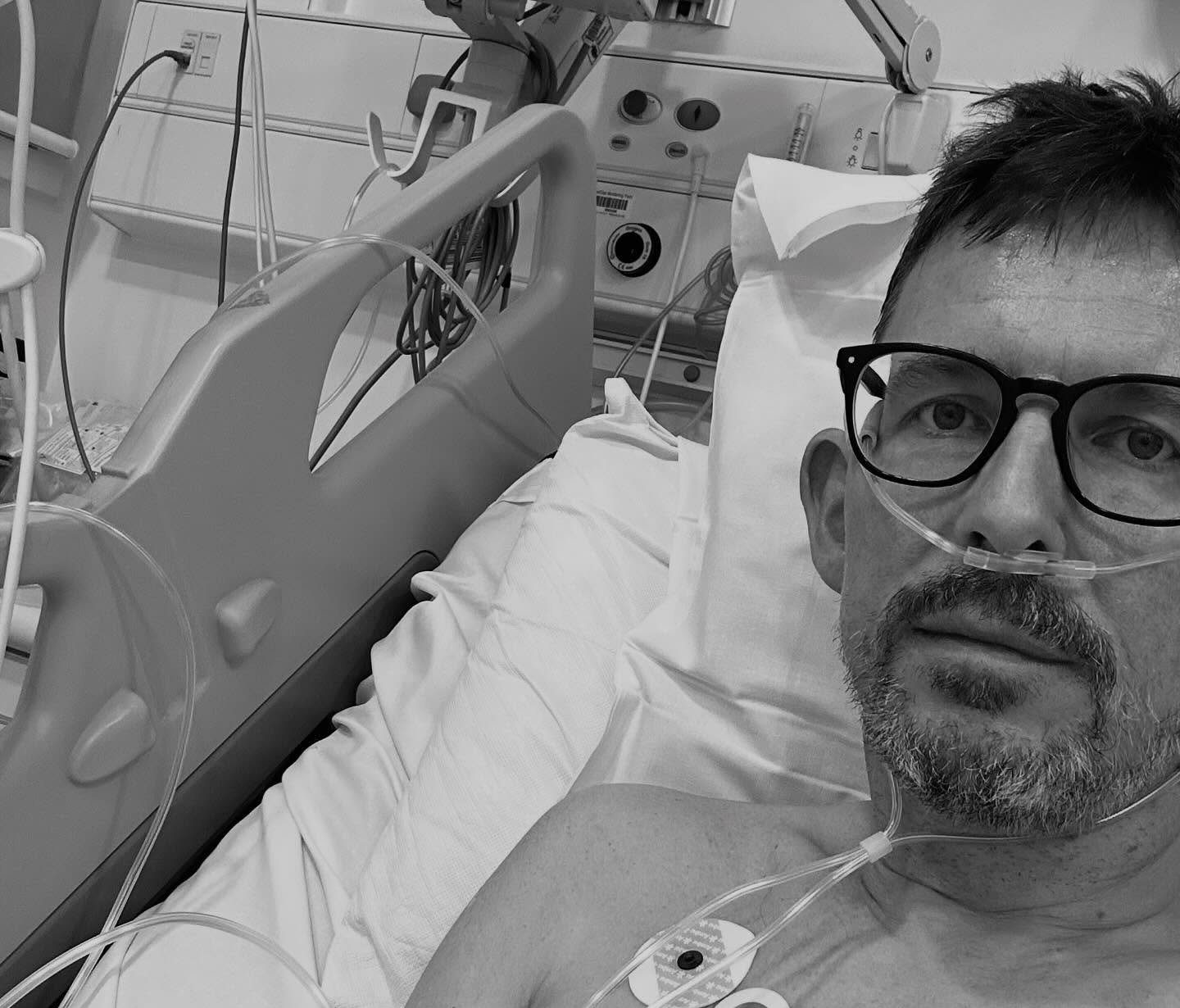 Radio presenter rushed to hospital after heart attack