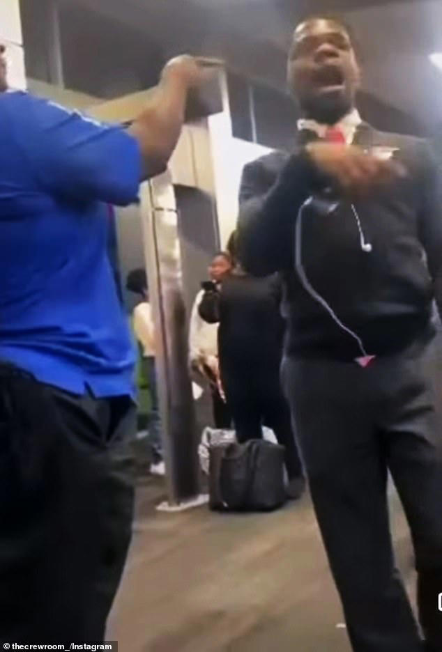 Delta flight attendant clashes with Southwest gate agent in wild ...