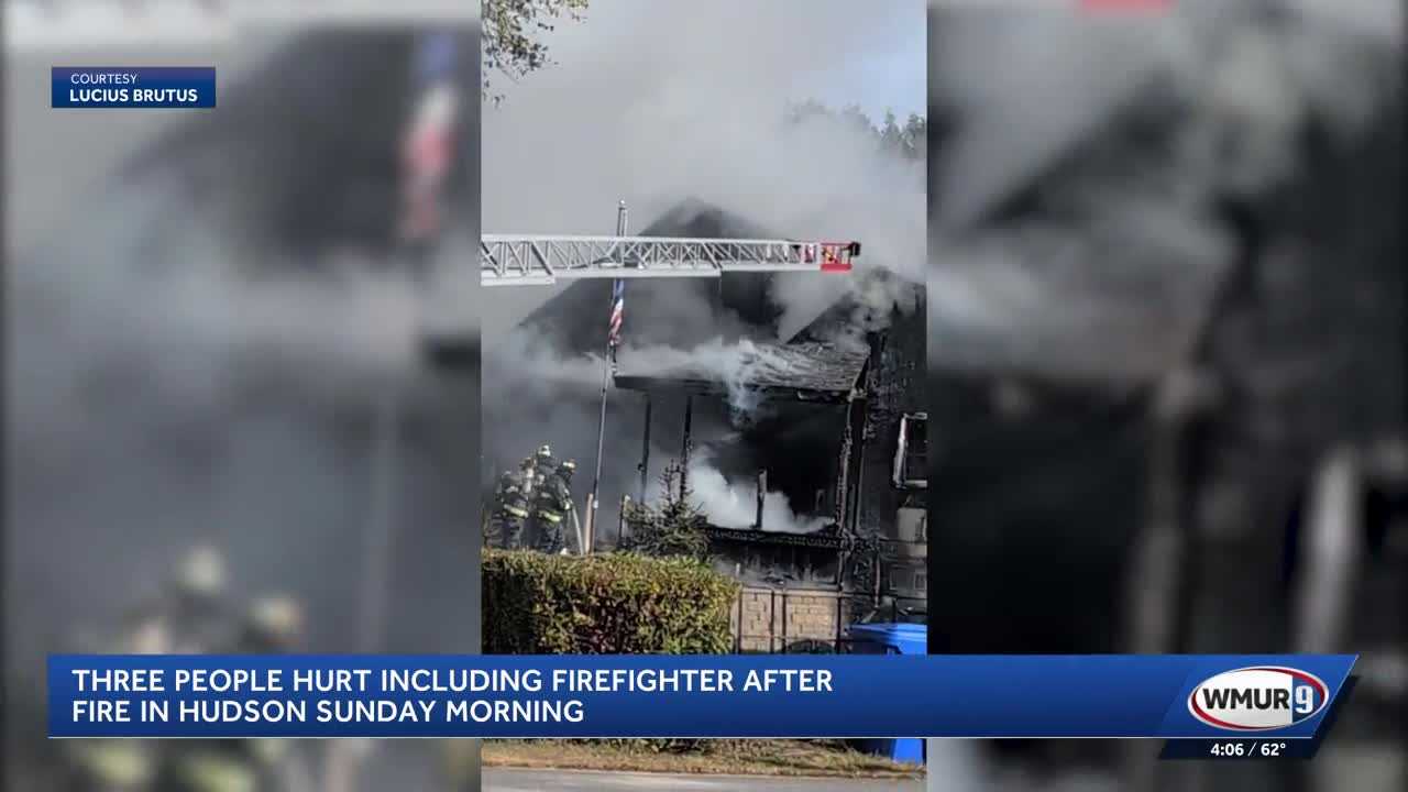 Three people hurt, including firefighter, in second-alarm fire at ...