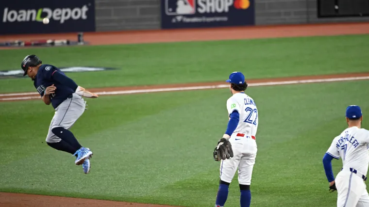 Josh Naylor interference, explained: Why Blue Jays got double play ...