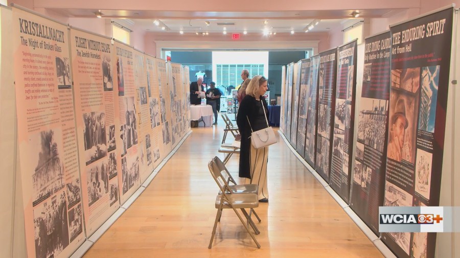 ‘This is like a museum that came to you’: Holocaust exhibit debuts in ...